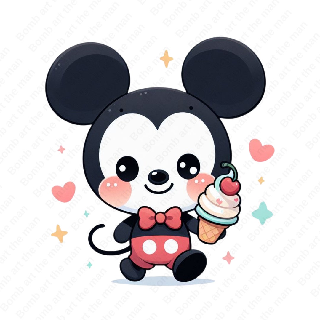 Cute Mickey Mouse Clipart, Mickey Mouse Png, Transparent Design ...