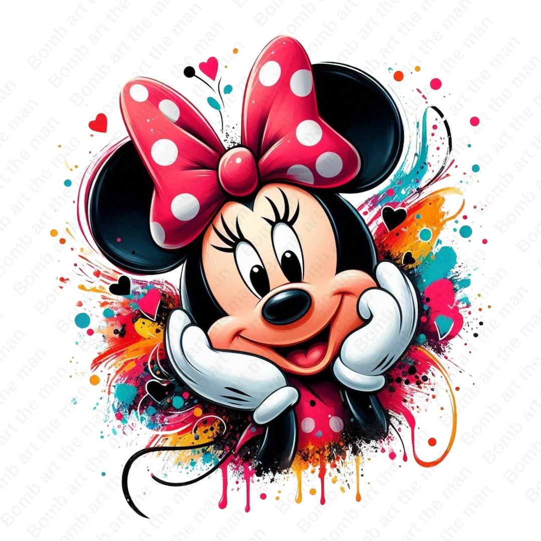 Minnie Mouse Cute Clipart, Minnie Mouse Png, Transparent Design ...