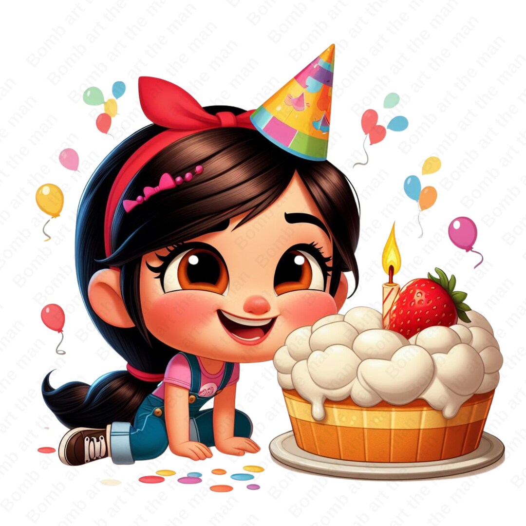 Vanellope Birthday Clipart, Vanellope Png, Wreck-it Ralph Clipart ...