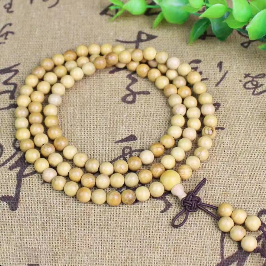 Handmade Malas Made From Boxwood Known for INNER STRENGTH. 8mm Beads ...