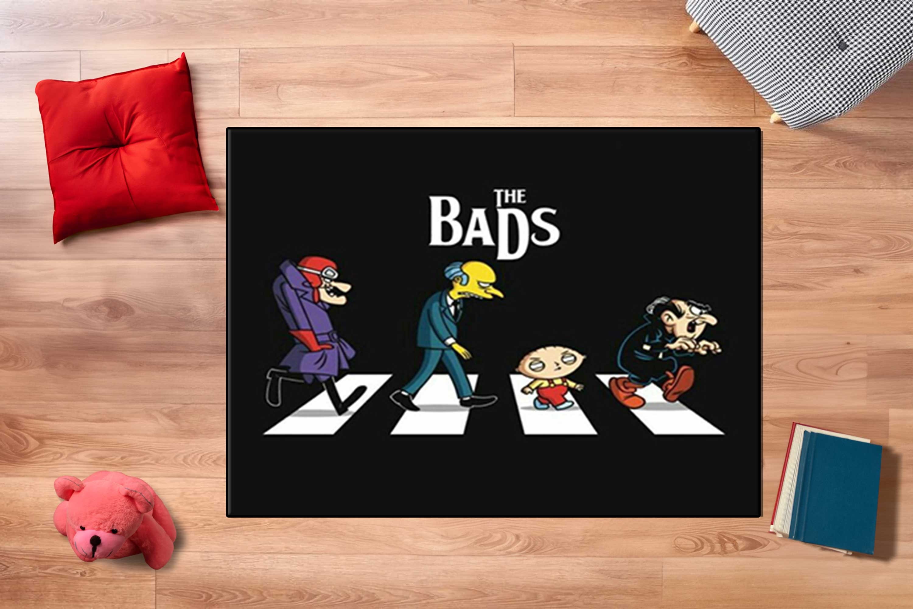 Beatles Rug,the Mascots, the Baddies, the Bads, the Runners, the ...