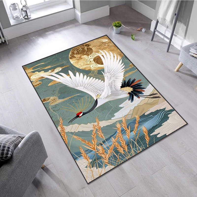 Japanese Style Rugs - Etsy