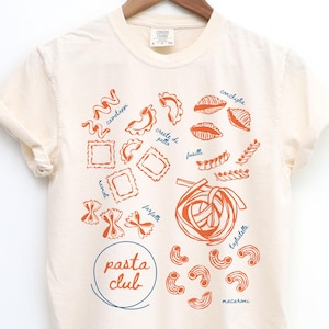 Pasta Shirt, Food Tshirt, Foodie Shirt, Pasta Lover Gift, Italian Girls ...