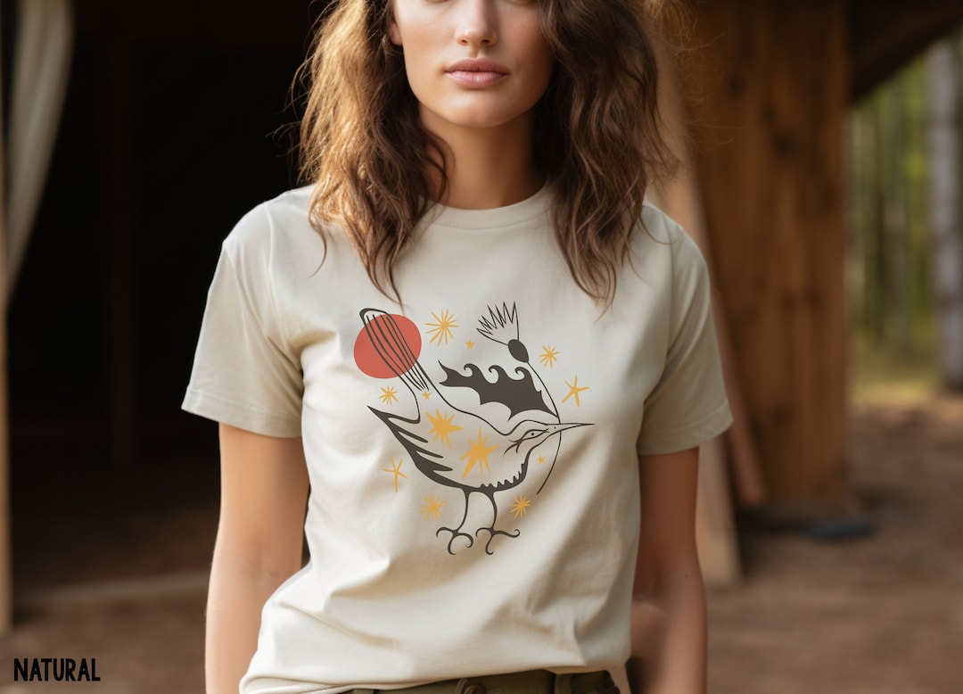 Bird Shirt, Bird Lover T-shirt, Celestial Bird Shirt, Nature Lover T ...