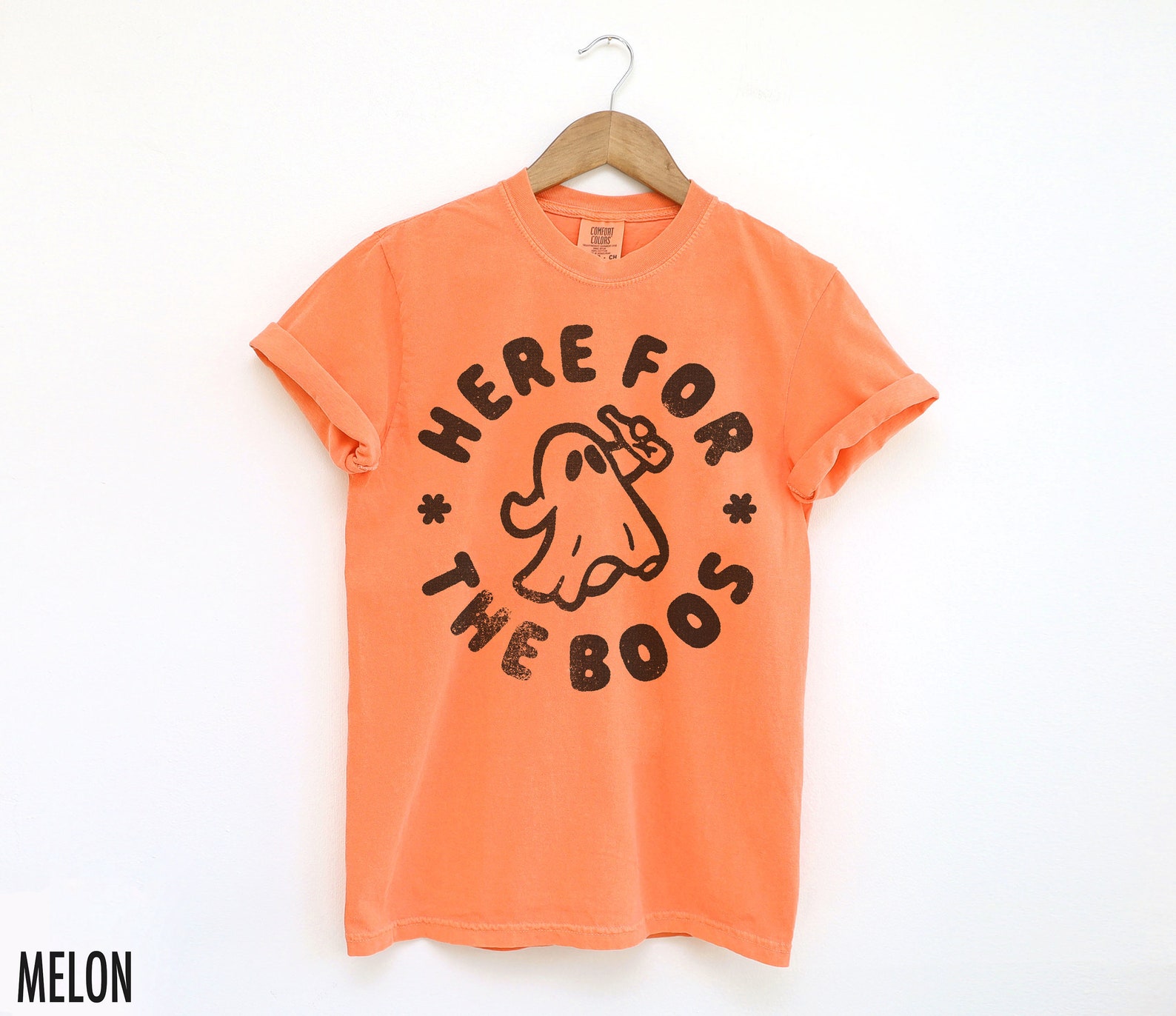 Halloween Shirt, Ghost Shirt, Comfort Colors, Funny Ghost, Drinking ...
