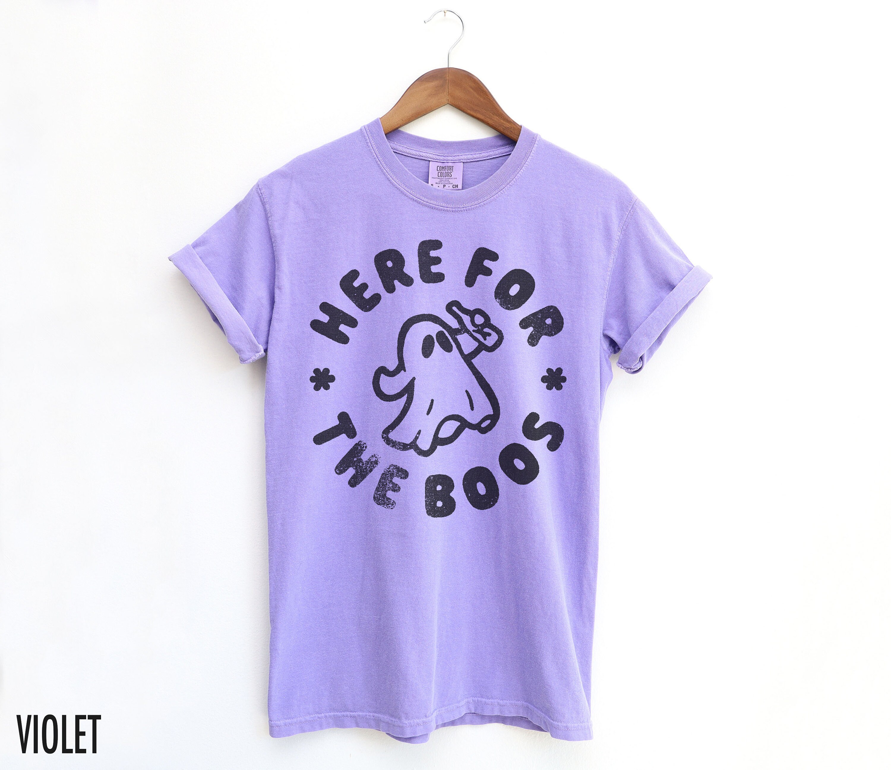 Halloween Shirt, Ghost Shirt, Comfort Colors, Funny Ghost, Drinking ...