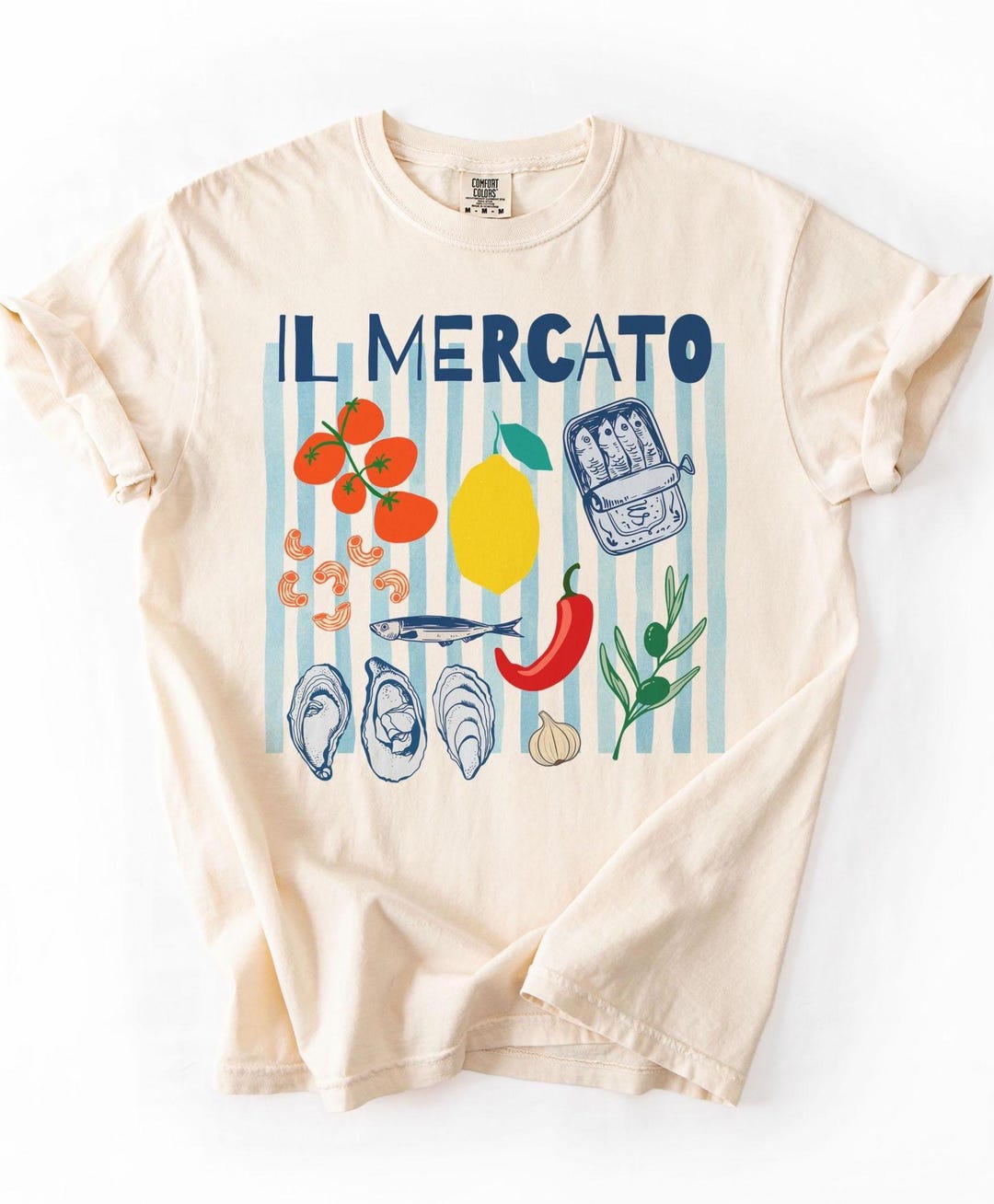 Italian Market Shirt, Italy Tshirt, Italian Vacation, Travel Shirt ...