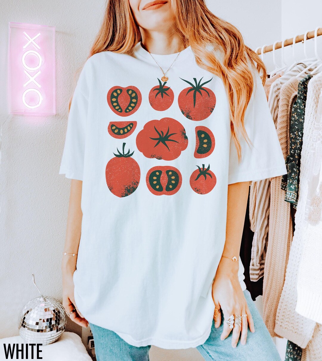Tomato Shirt, Tomato Girl Summer, Garden Shirt, Farmers Market Tshirt ...