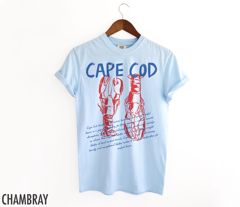Cape Cod Shirt, Lobster Tshirt, Lobsters Shirt, Retro Summer, Fisherman ...