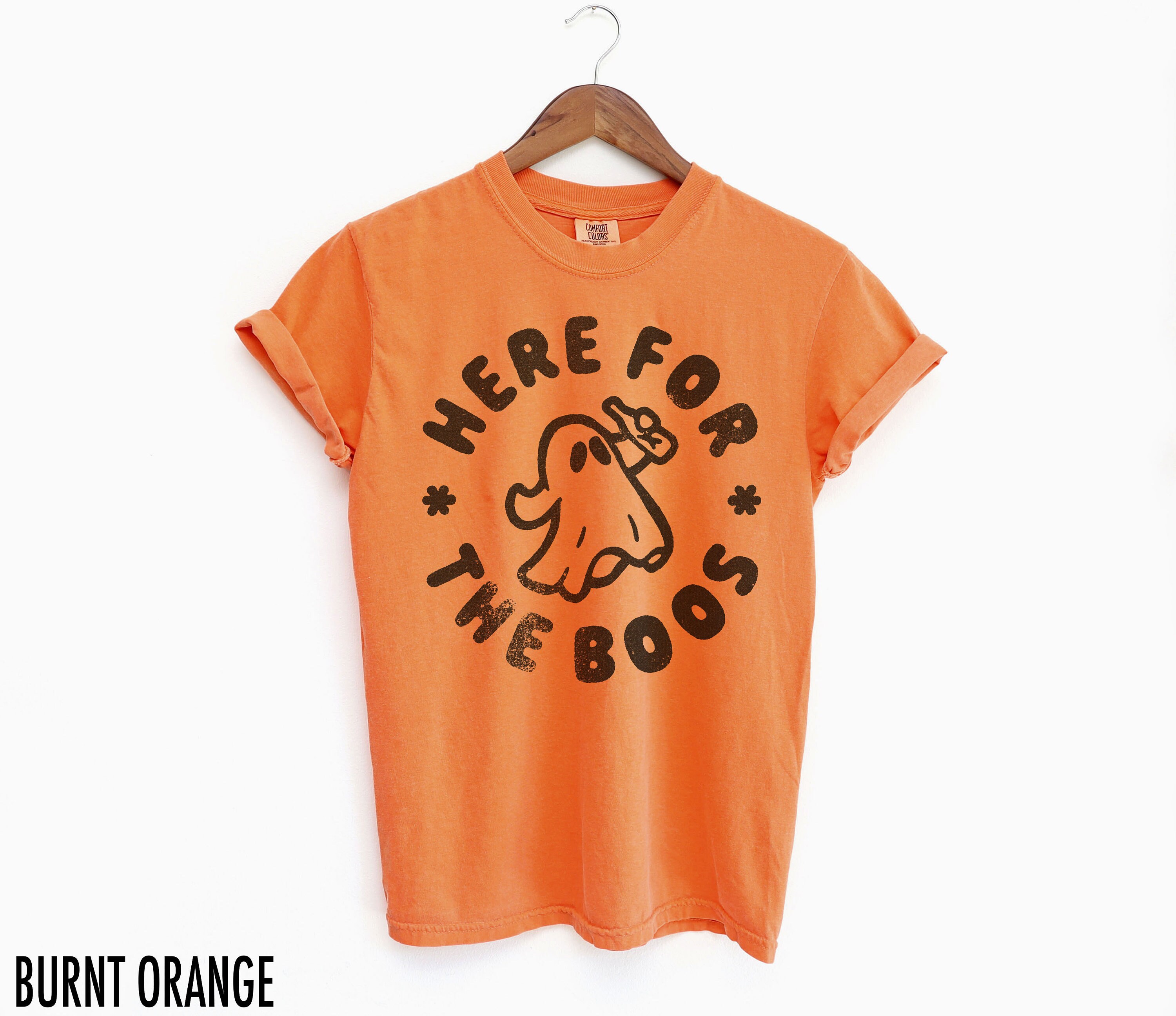 Halloween Shirt, Ghost Shirt, Comfort Colors, Funny Ghost, Drinking ...