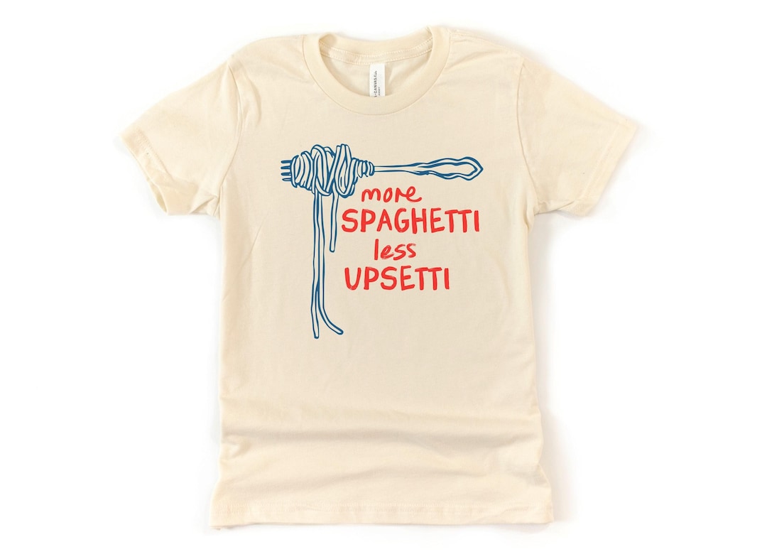 Pasta Shirt, Spaghetti T Shirt, Kids, Youth Sizes, Food Shirts for ...