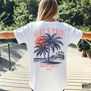 Custom Girls Trip Shirts, Custom Beach Vacation Shirts, Ladies Trip ...
