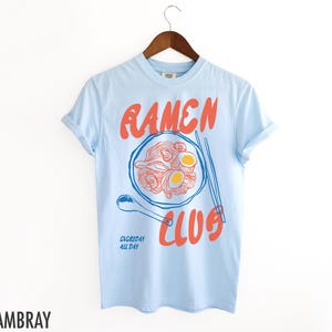 Ramen Shirt, Ramen Lover, Retro Graphic Tee, Foodie T-shirt, Ramen ...