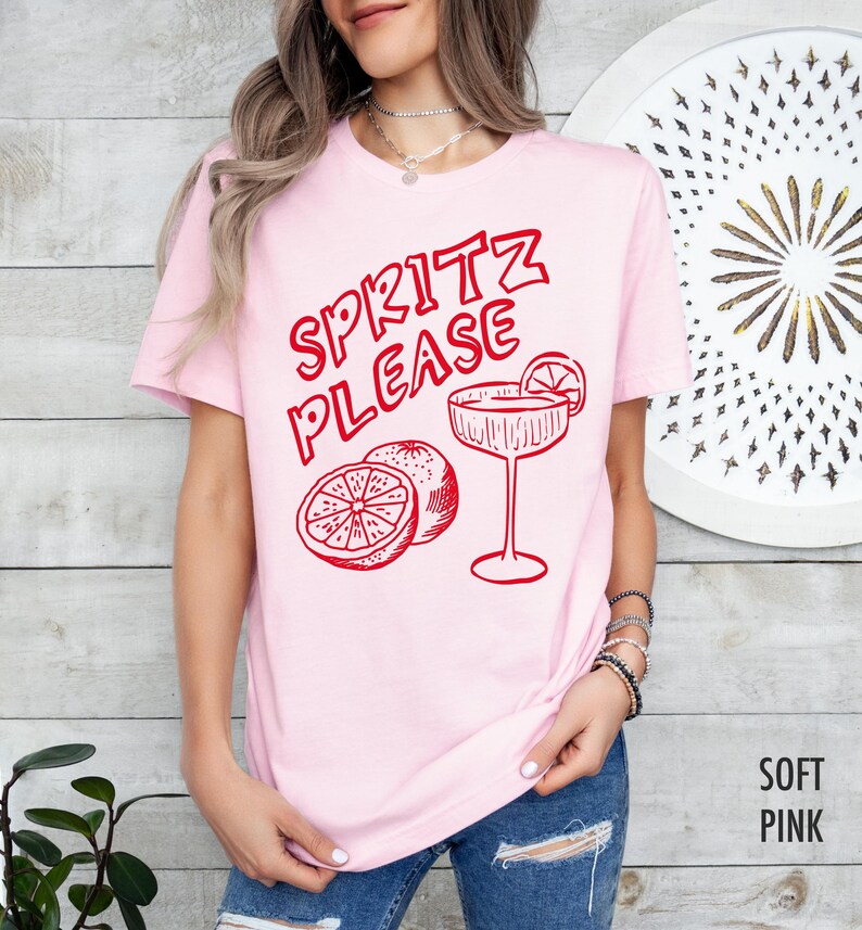 Spritz Shirt, Cocktail Tshirt, Spritz Please, Aperol Spritz Tee ...