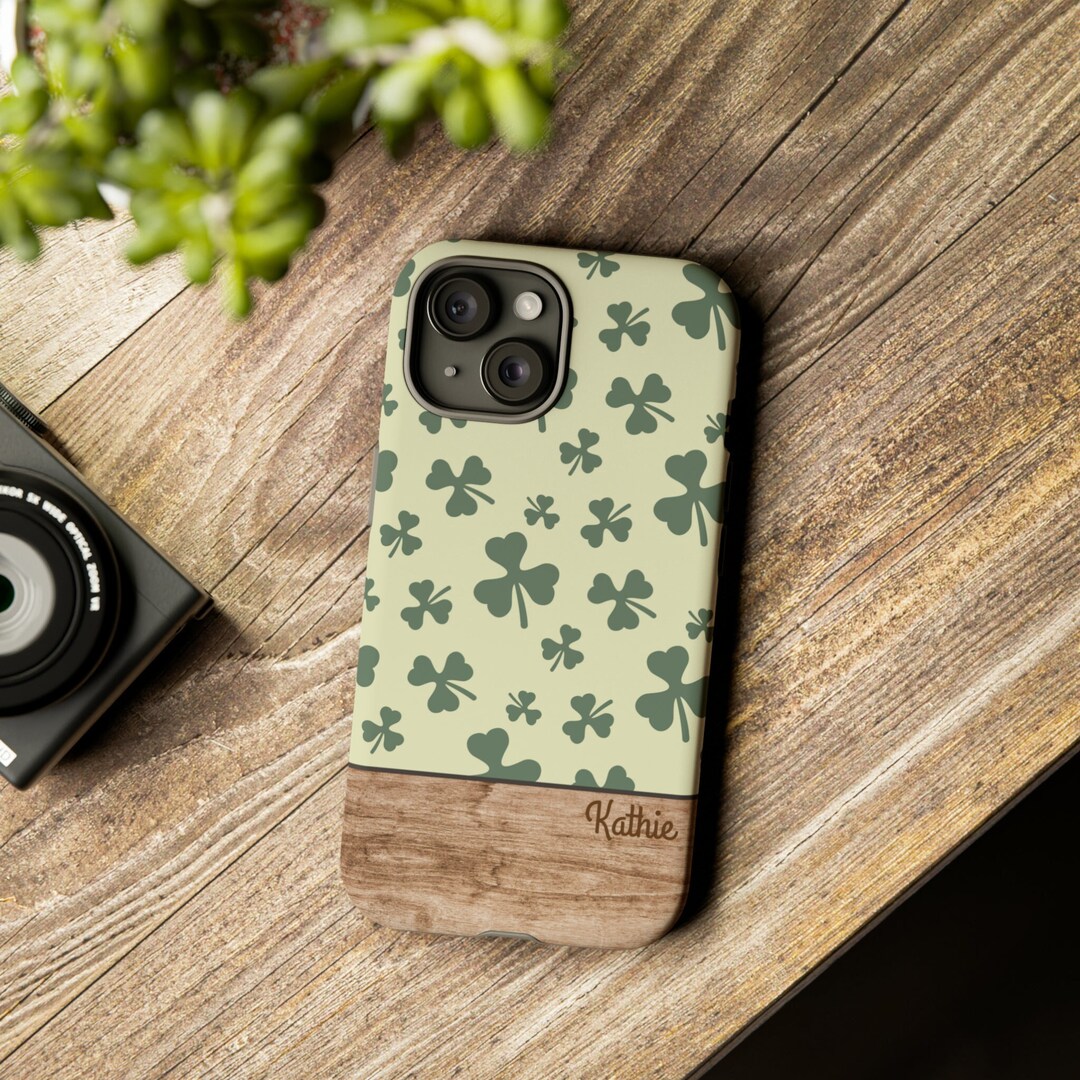 Custom Phone Case, Shamrock, St Patrick's Day, Iphone, Samsung Galaxy ...