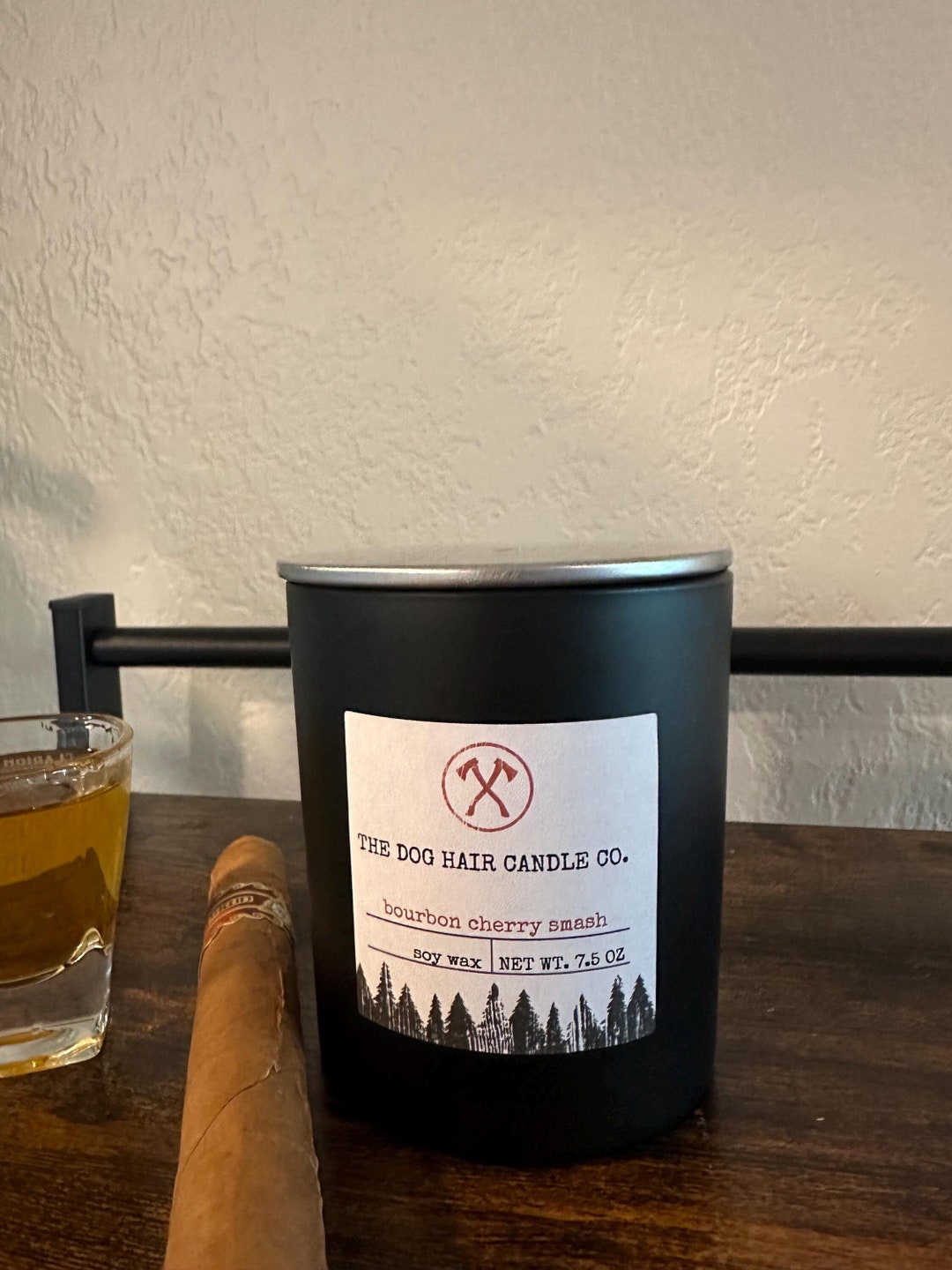 Bourbon Cherry Smash Soy Candle - Etsy