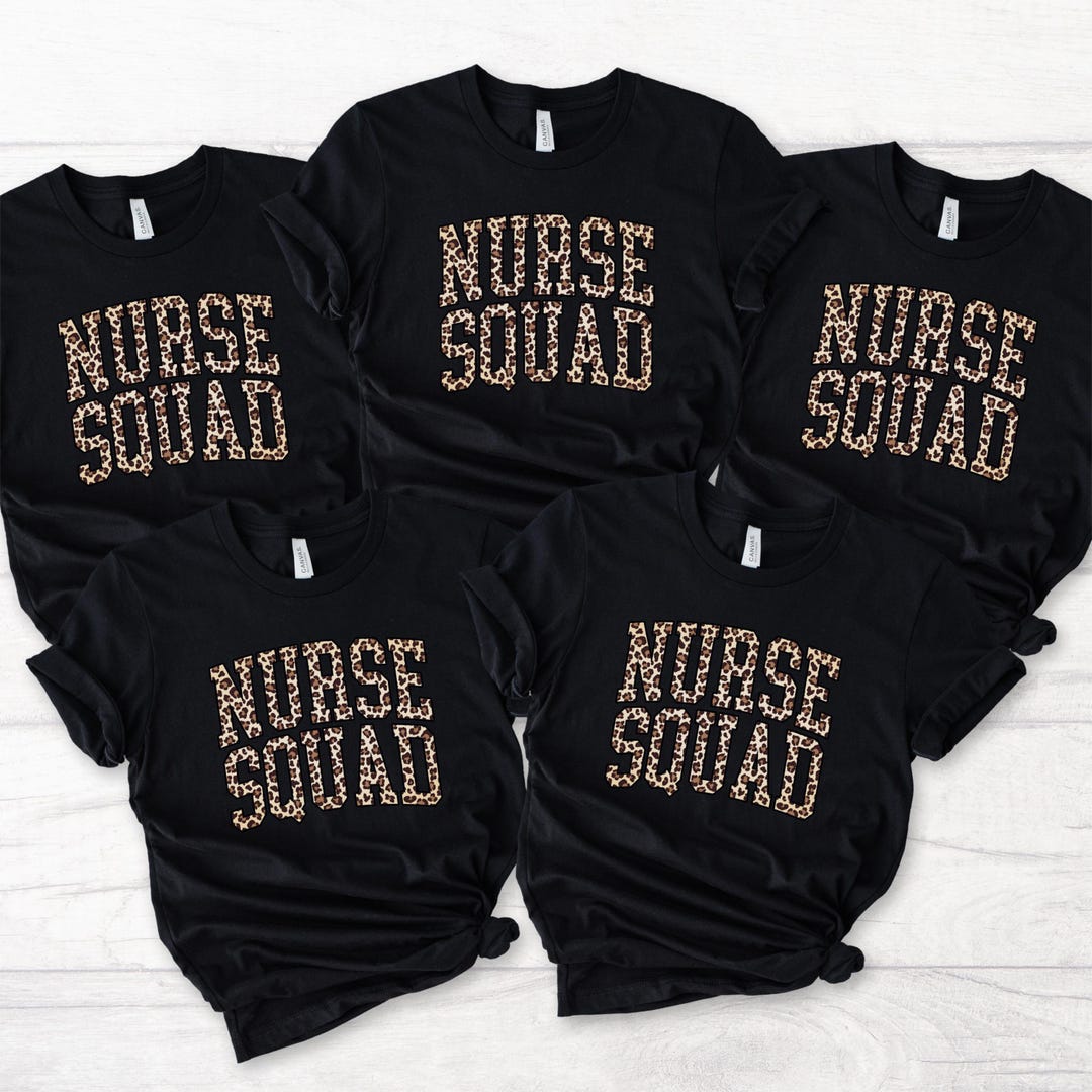Nurse Squad Shirt, Nurse Squad Shirts, Nurse Shirt, Nurse Group Shirt ...
