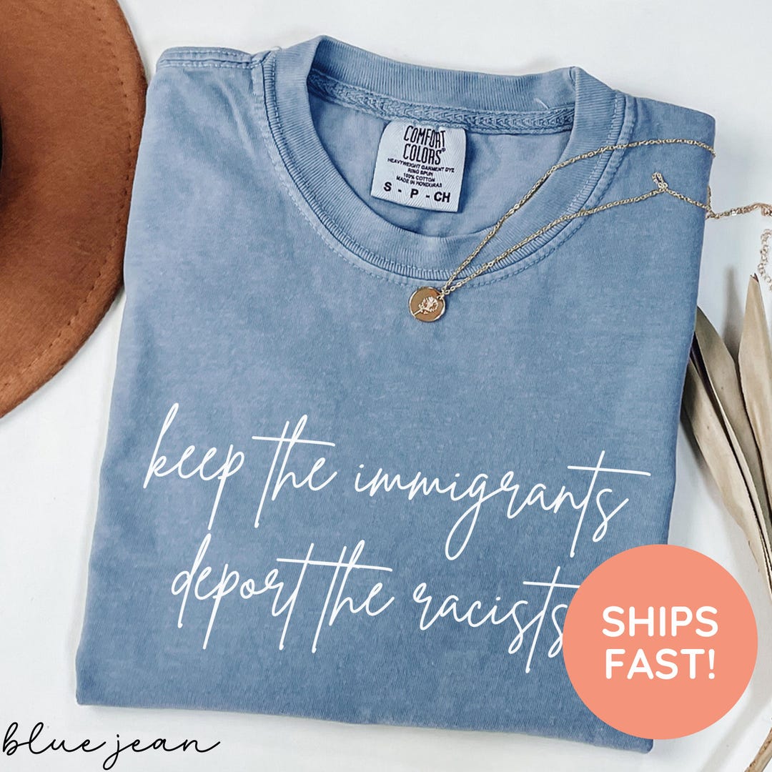 Immigrants Shirt, Anti Racist T-shirt, Human Rights Tee, Equal Rights ...