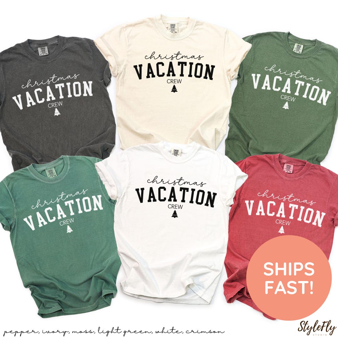 Personalized Family Vacation Shirts, Matching Group Shirts, Custom ...