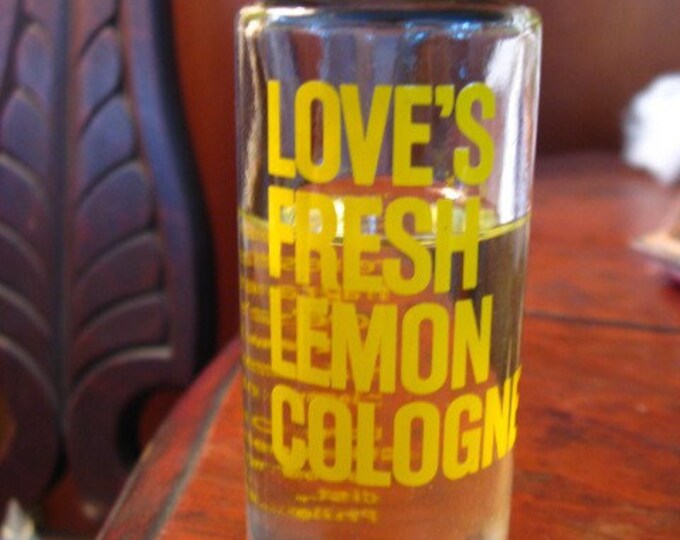 Vintage 70s LOVE'S FRESH LEMON Cologne - Etsy