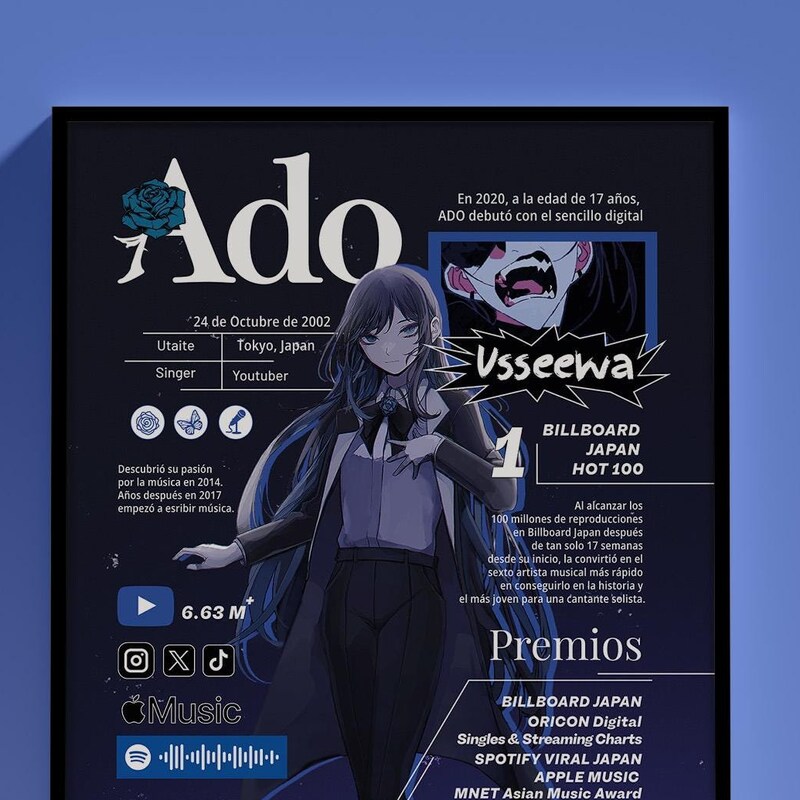 Ado merch - Etsy México