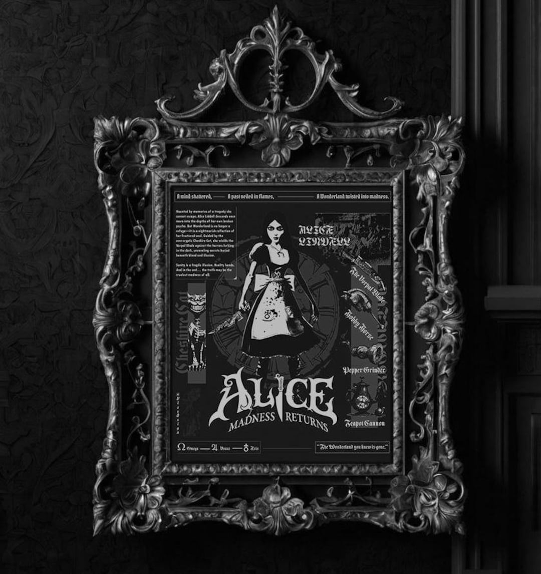 Print Alice Madness Returns | AMR Poster | Alice Madness | Poster | Art ...