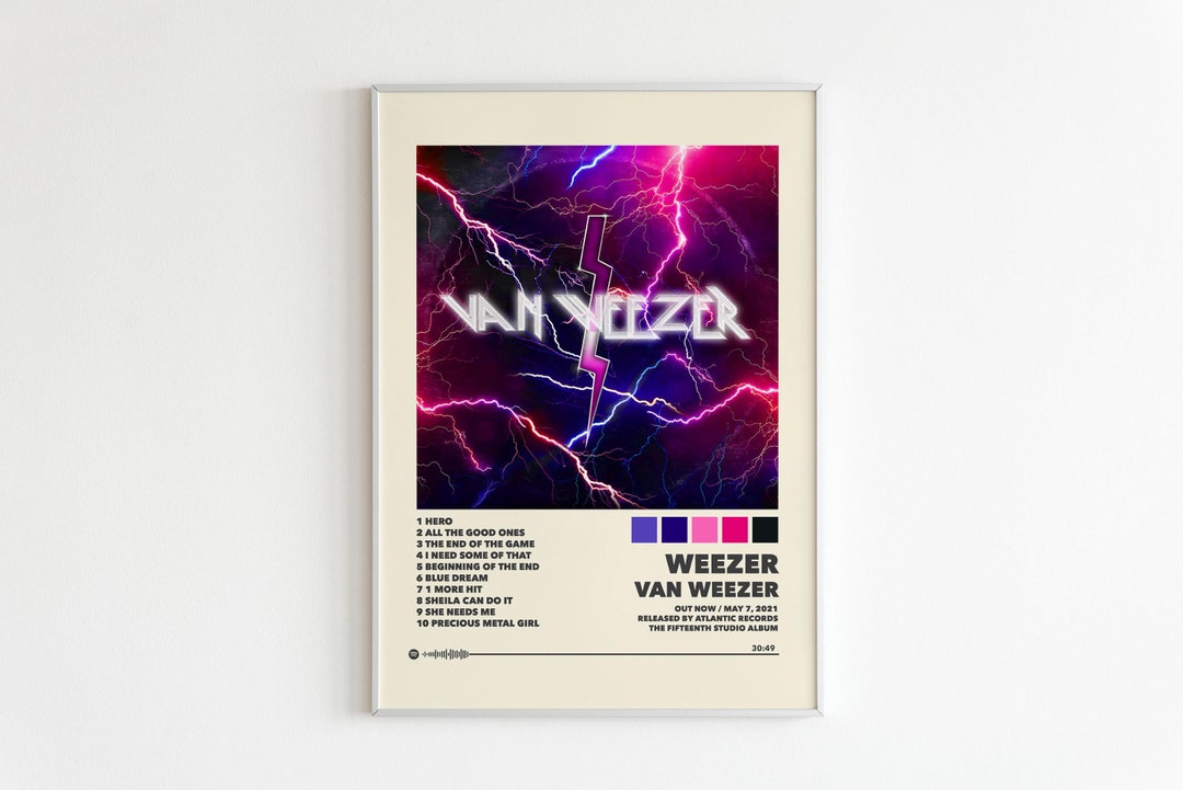 Weezer Posters / Van Weezer Poster / Album Cover Poster / Poster Print ...