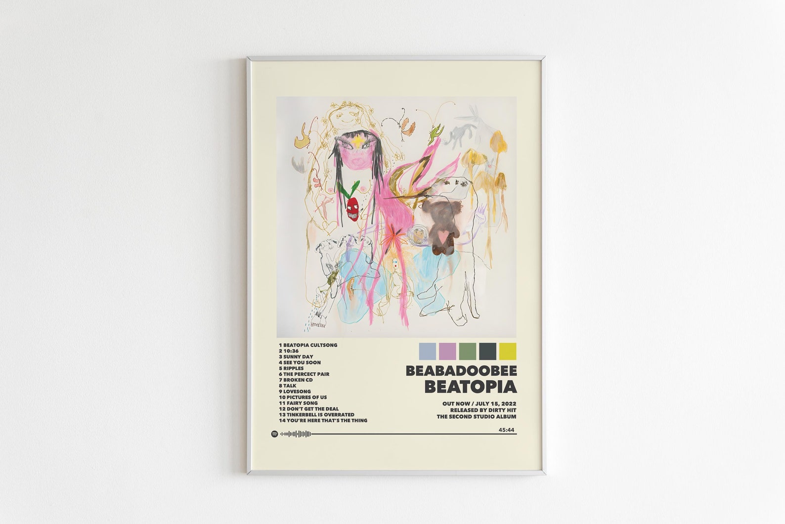 Beabadoobee Posters / Beatopia Poster / Album Cover Poster / Poster ...
