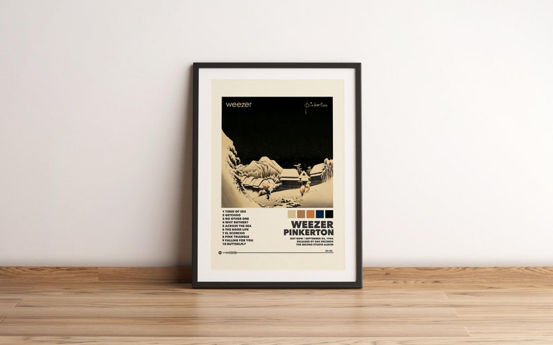 Weezer Posters / Pinkerton Album Poster / Album Cover Poster / Poster ...