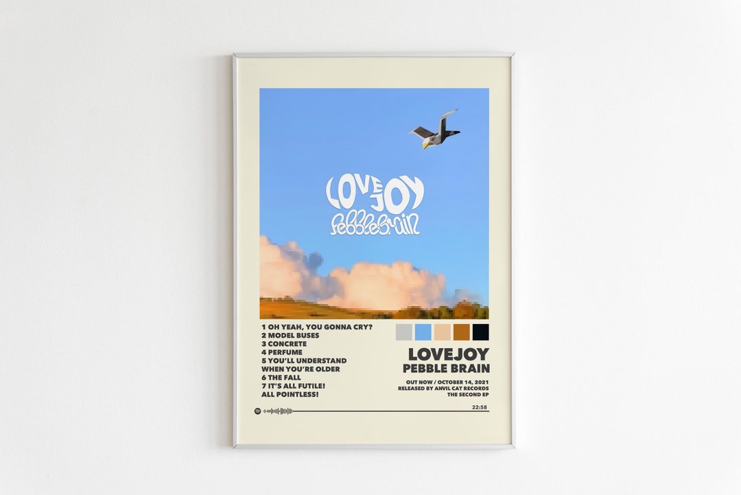 Lovejoy Posters / Pebble Brain Poster / Album Cover Poster / Poster ...