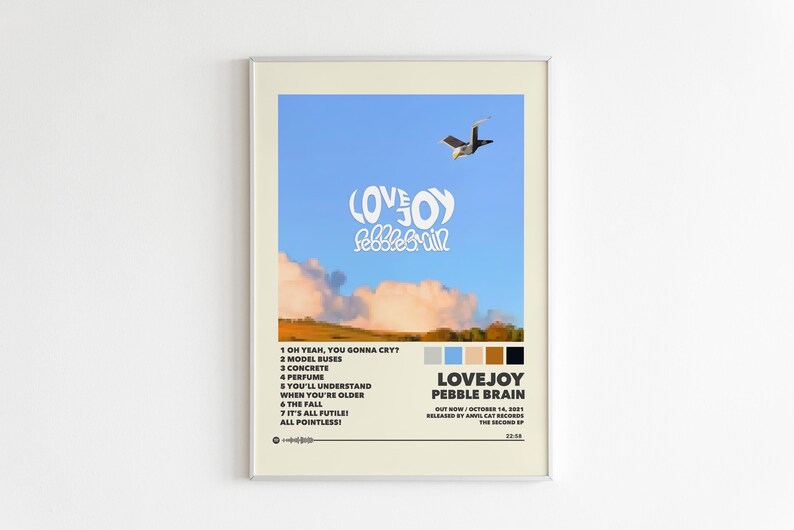 Lovejoy Posters / Pebble Brain Poster / Album Cover Poster / Poster ...