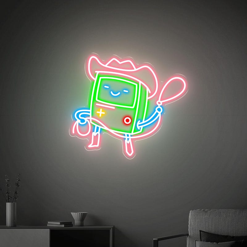 Adventure Time Neon Light - Etsy