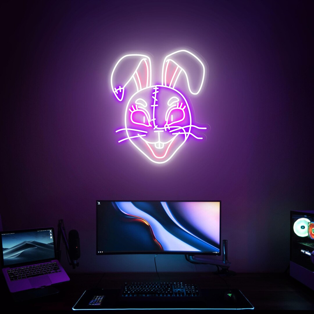 FNAF Vanny Neon Sign, Led Neon Sign, Custom Neon, Game Room Decor Wall ...