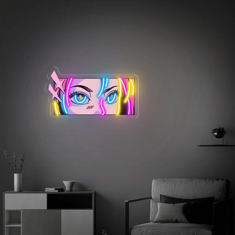 Anime Neon Sign - Etsy