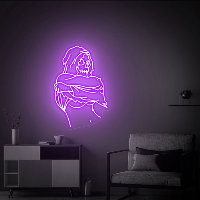 Halloween Lighted Sign - Etsy