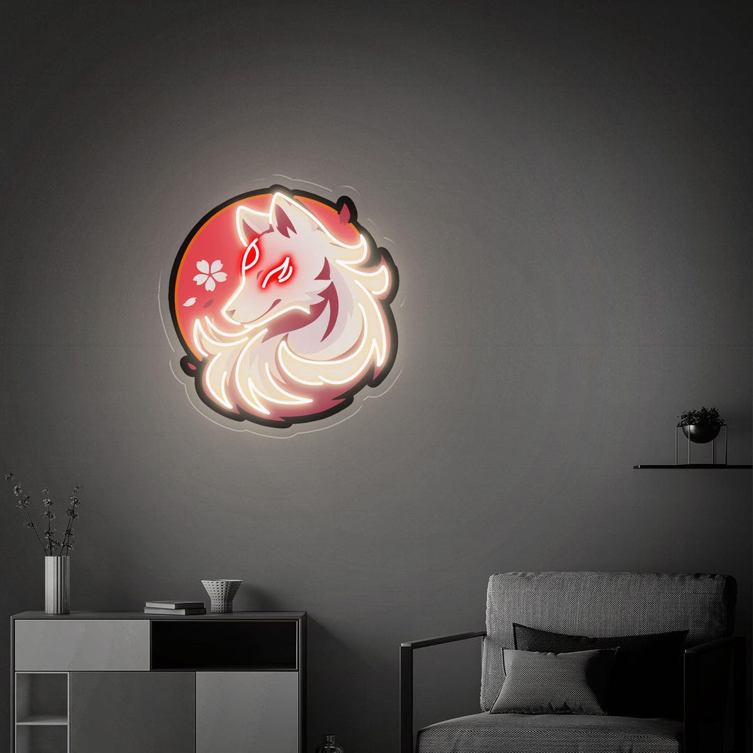 Yae Miko LED Neon Sign Light Pop Art, Yae Miko Constellation Neon Light ...