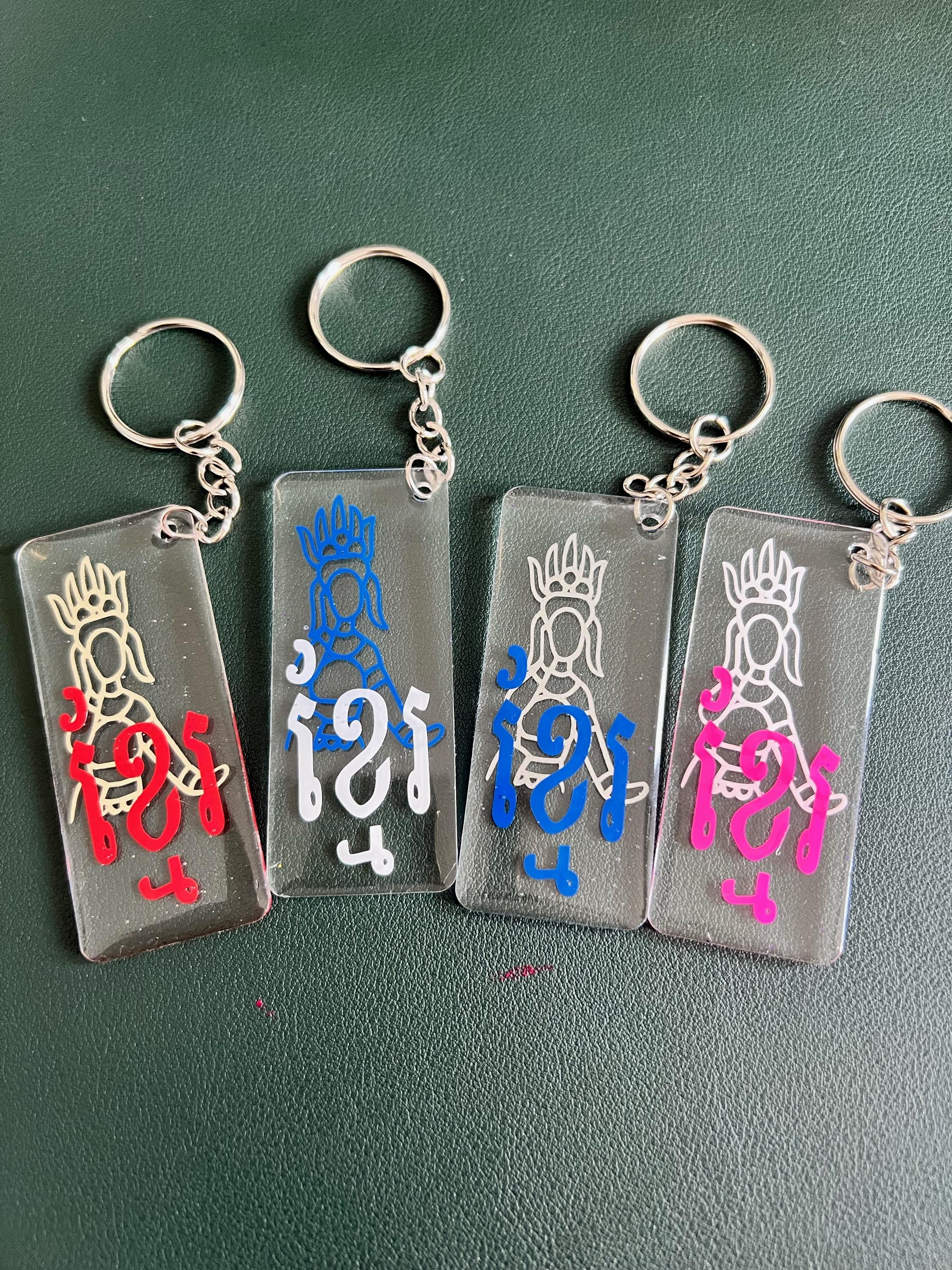 Khmer (kmai, Cambodian) Apsara Acrylic Keychain - Etsy