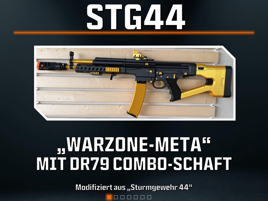 STG44 warzone Meta Attachments Modified From sturmgewehr 44 Replication ...