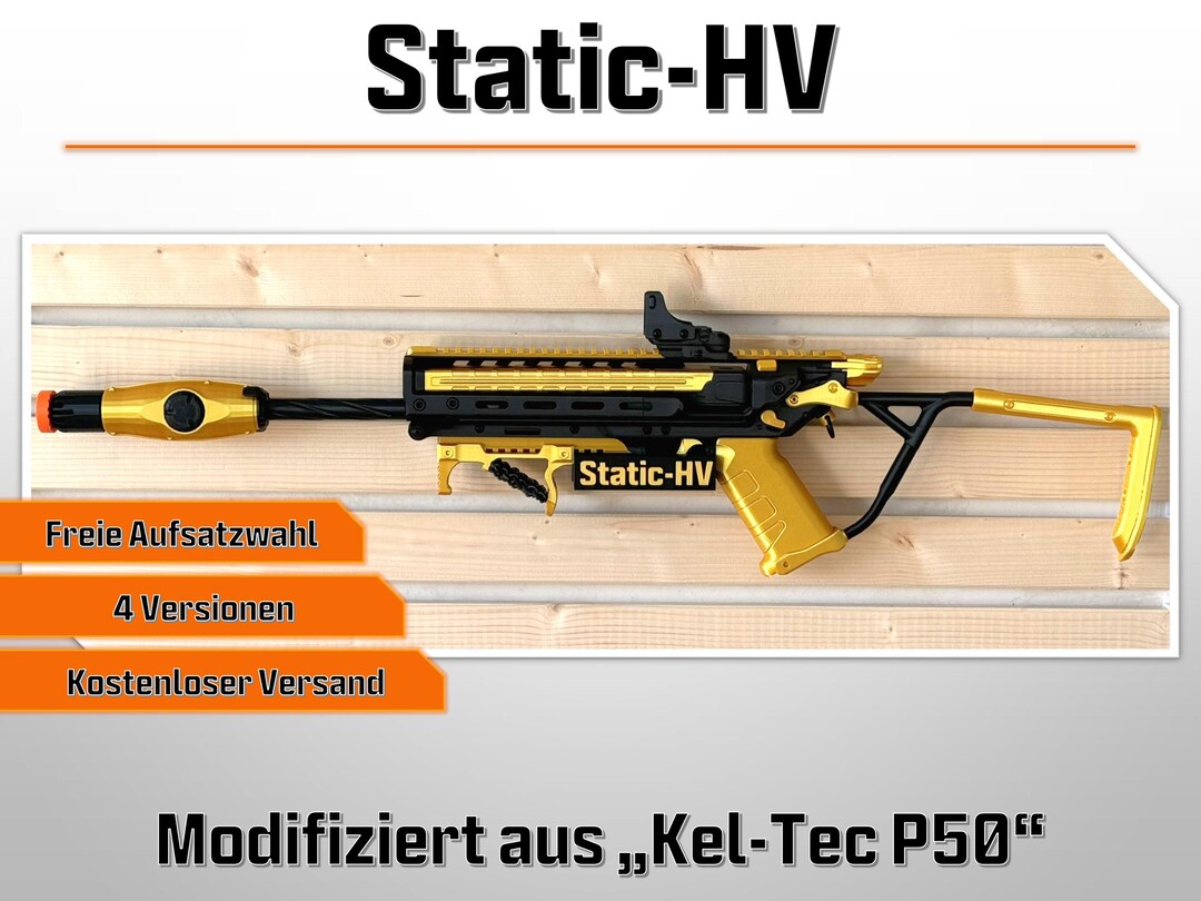 Static-hv Modified From kel-tec P50 Replication Call of Duty Warzone ...