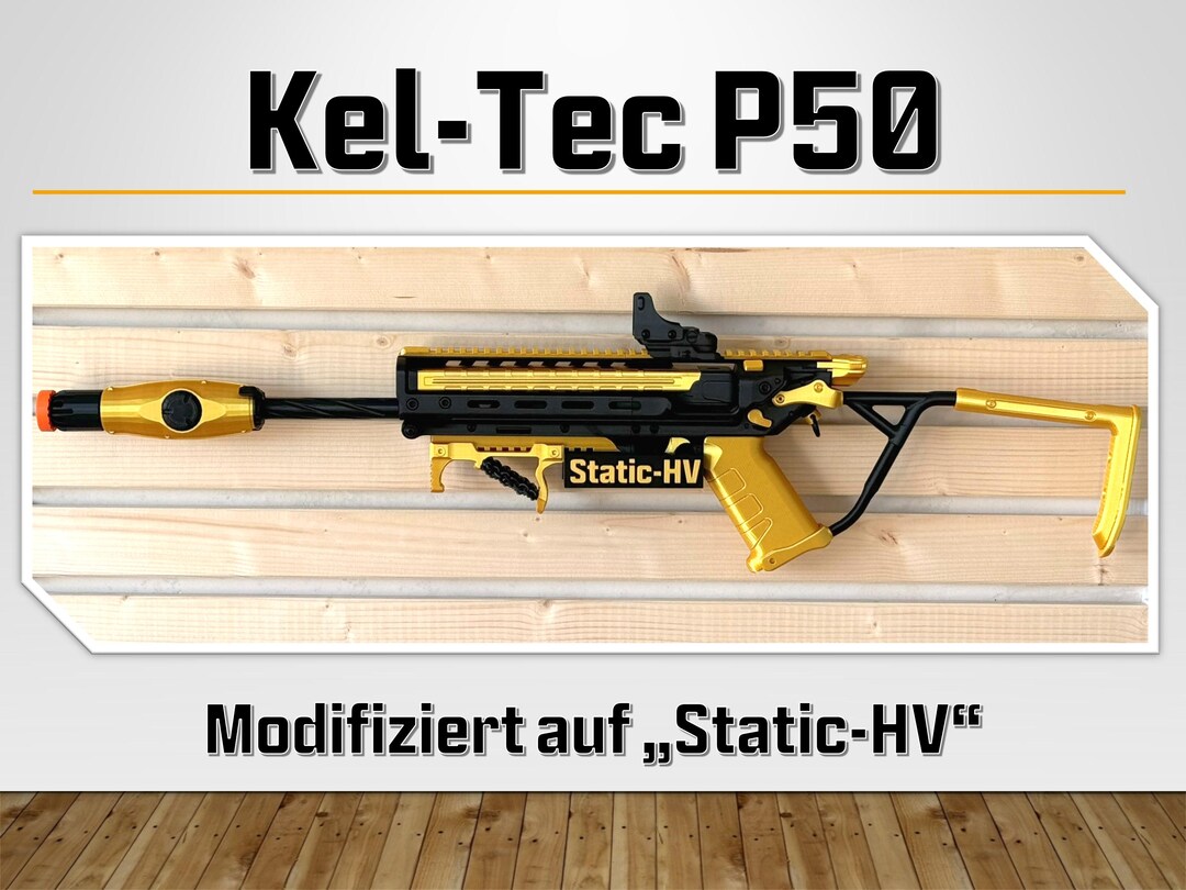 Kel-tec P50 Modified to static-hv Replication Call of Duty Warzone MW3 ...