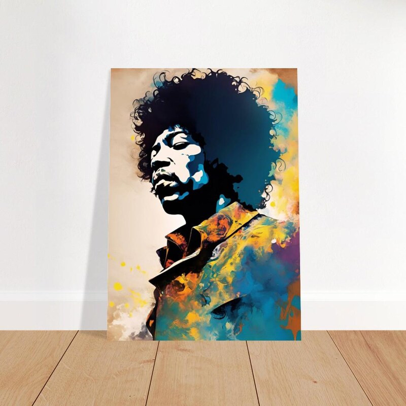 Jimi Hendrix Poster - Etsy