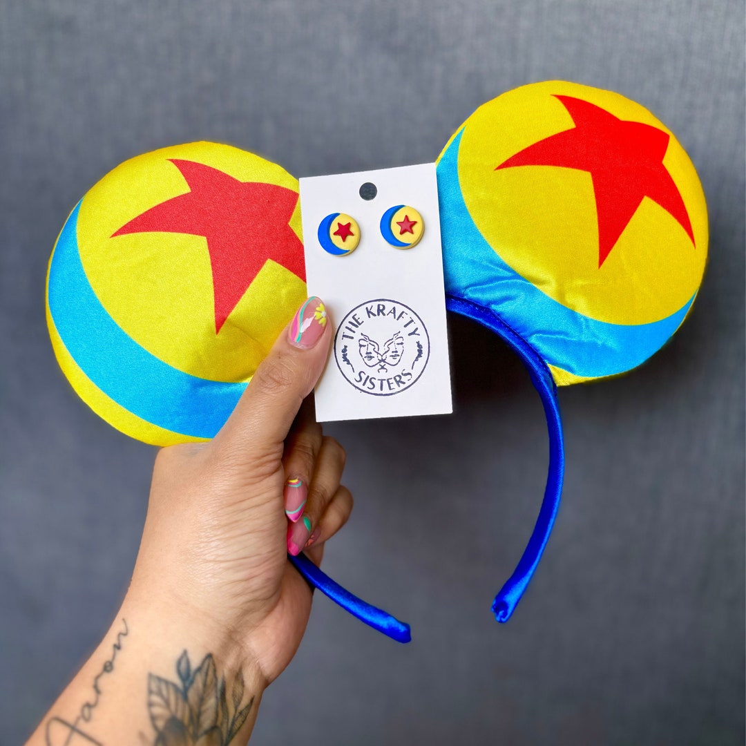Pixar Ball Clay Studs, Pixar Clay Earrings, Polymer Clay Studs ...