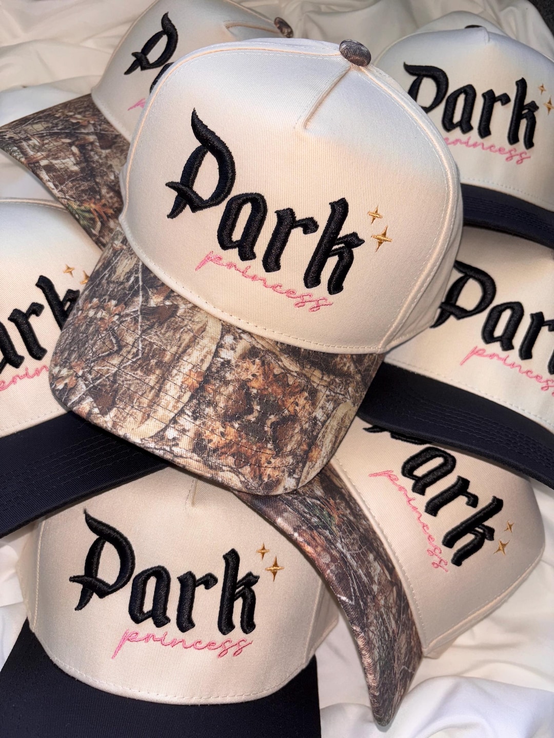 Embroidered Park Princess Hat, Parks Inspired Hat, Embroidered Caps ...