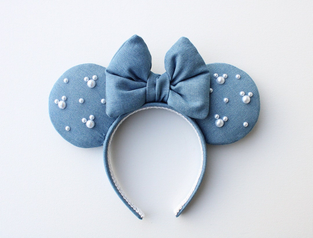 Denim Ears, Custom Ears, Parks Inspired Ears - Etsy