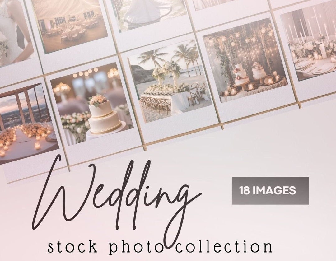 Wedding Stock Photo Collection | 18 Faceless Images for Marketing ...