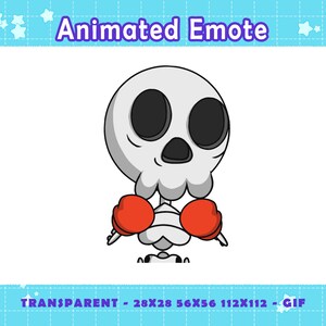 Skeleton Kick Boxing Animated Emote, Skeleton Kick Boxing Animated ...