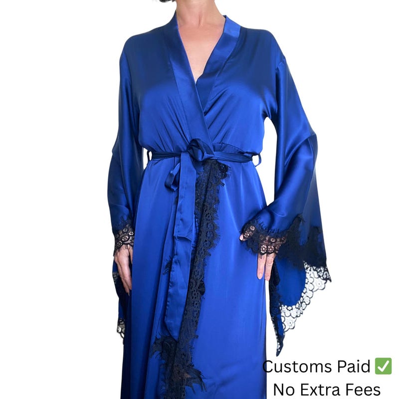 Heavy Silk Robe - Etsy