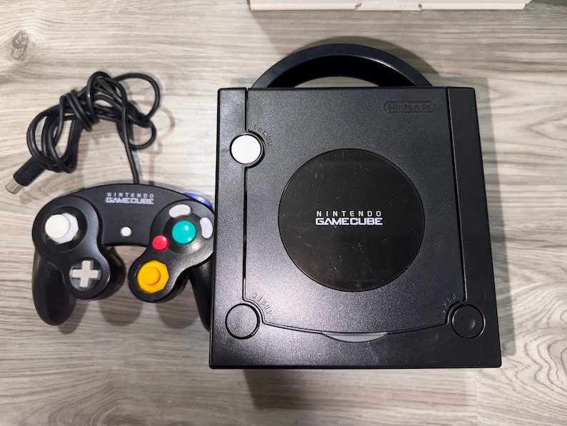 Authentic Nintendo Gamecube Console W/ One Controller - Etsy