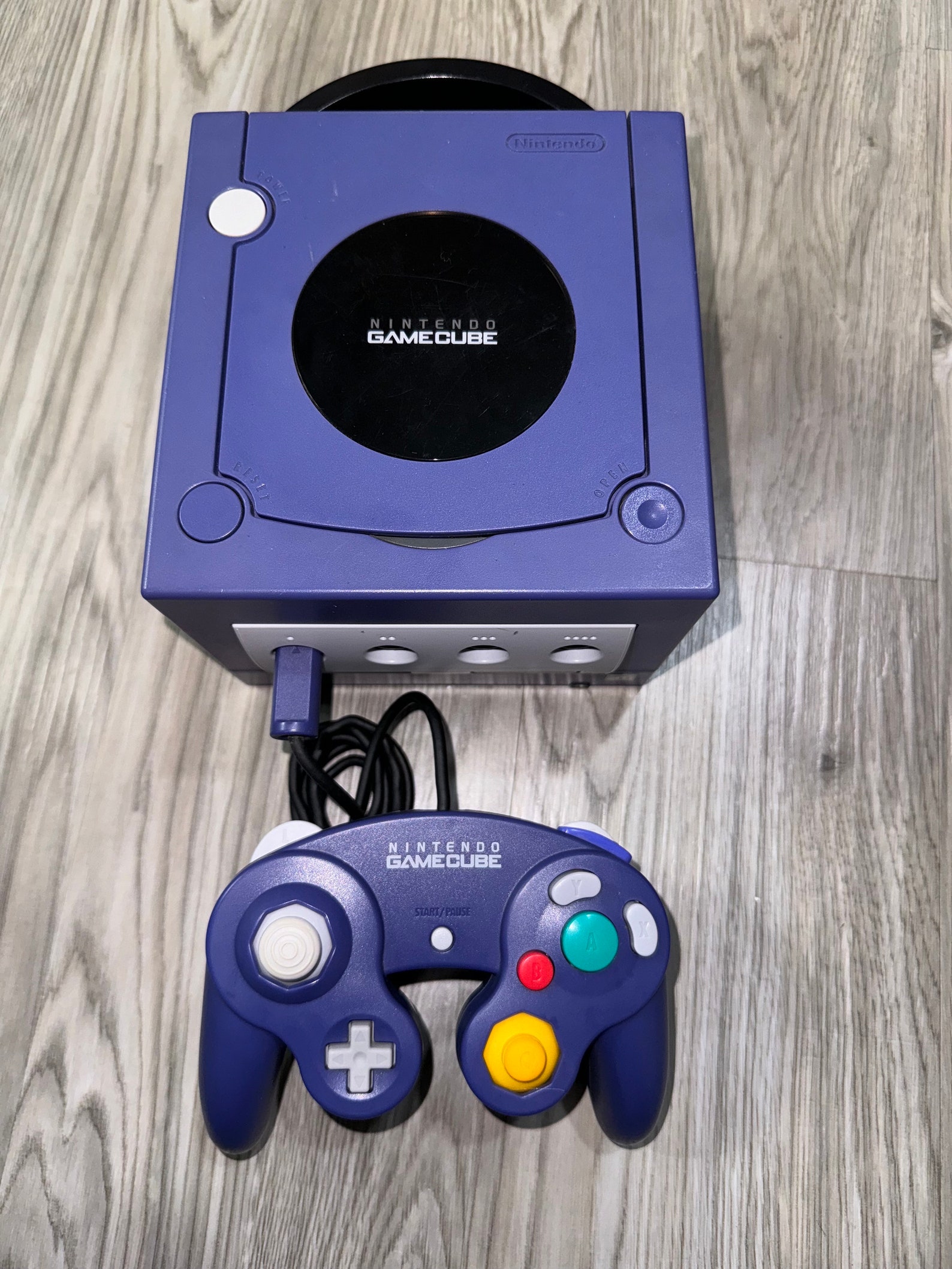 Authentic Nintendo Gamecube Console W/ One Controller - Etsy