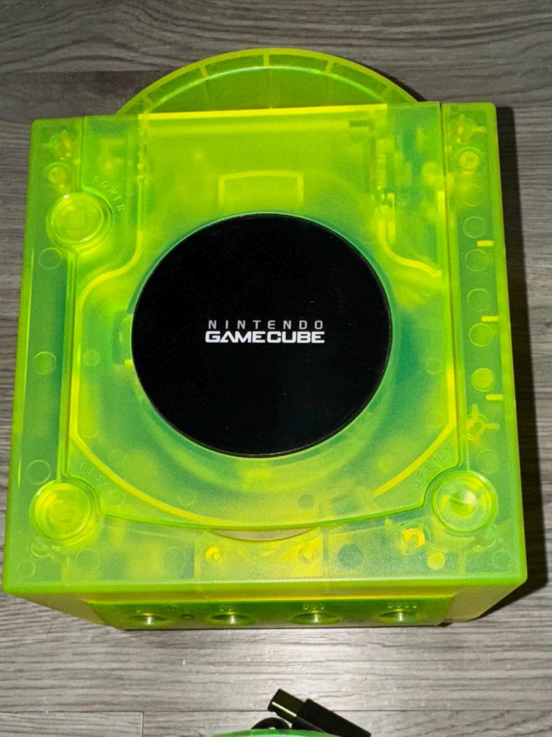 Authentic Nintendo Gamecube Console W/ One Controller - Etsy
